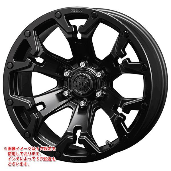 【後払決済不可商品】後払決済は銀行振込に変更いたします。国産車用 新品ホイール1本の価格です。ホイールカラー設定：マットブラック、ブラックマシニングリップホイール構造：1ピースセンターキャップ：付属ナット：純正ナット使用不可×ホイール穴数/...