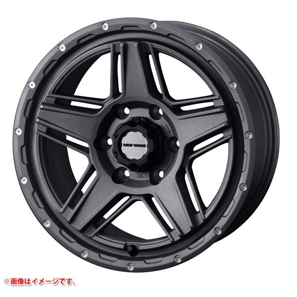 【後払決済不可商品】後払決済は銀行振込に変更いたします。国産車用 新品ホイール1本の価格です。ホイールカラー設定：フリントグレイホイール構造：1ピースセンターキャップ：付属ナット：無しホイール穴数/PCD設定：6/139.7※サイズ設定によ...