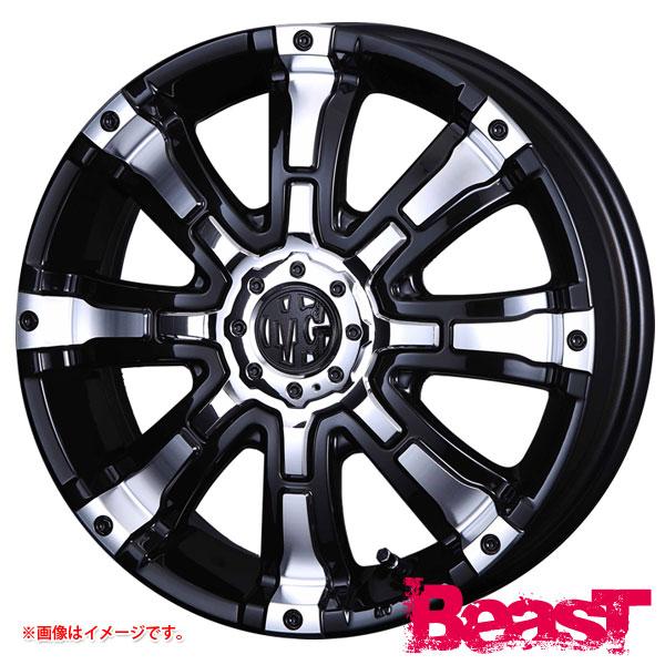 国産車用 新品ホイール1本の価格です。ホイールカラー設定：ブラックポリッシュホイール構造：1ピースセンターキャップ：付属ナット：無しホイール穴数/PCD設定：4/100※補足：取付の際は、貫通ナット(全長19mm以下のもの)をご使用ください...