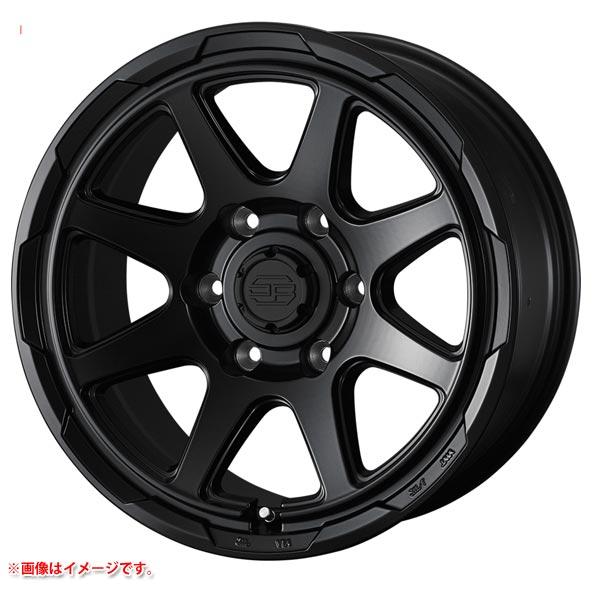 国産車用 新品ホイール1本の価格です。ホイールカラー設定：セミマットブラック(MBK)ホイール構造：1ピースセンターキャップ：付属ナット：無しホイール穴数/PCD設定：6/139.7※サイズ設定により、穴数・デザインが画像と異なります。■送...