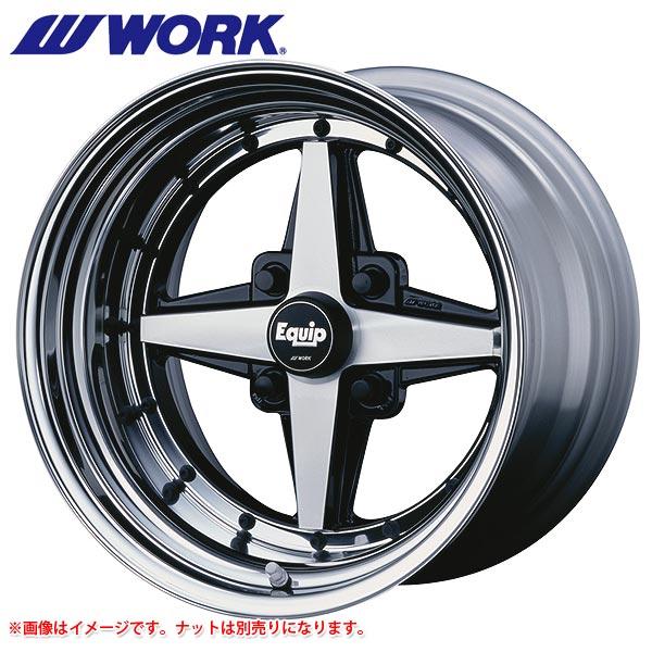 国産車用 新品ホイール1本の価格です。ホイールカラー設定：ブラックカットクリア(BP)ホイール構造：3ピースセンターキャップ：付属ナット：別売ホイール穴数/PCD設定：4/100、4/114.3※補足：※装着には17HEXの小径ナットが必要...