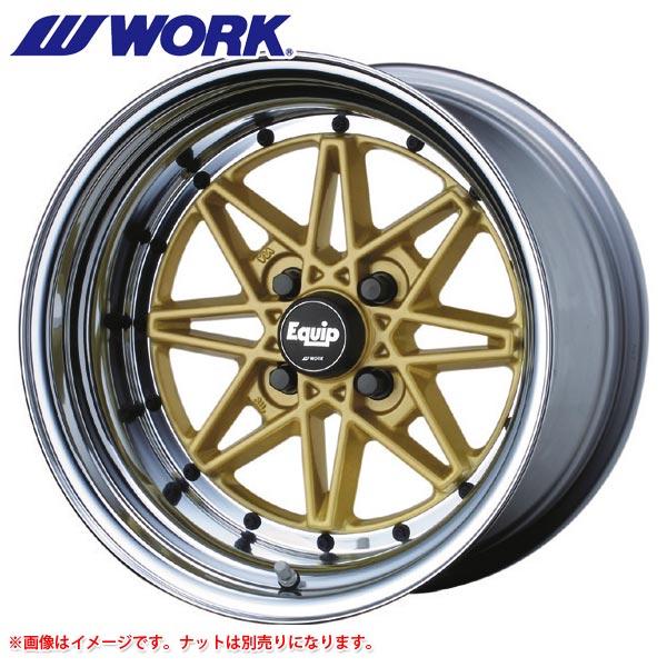 国産車用 新品ホイール1本の価格です。ホイールカラー設定：ゴールド(GLD)、ブラックカットクリア(BP)ホイール構造：3ピースセンターキャップ：付属ナット：別売ホイール穴数/PCD設定：4/100、4/114.3※補足：※装着には17HE...