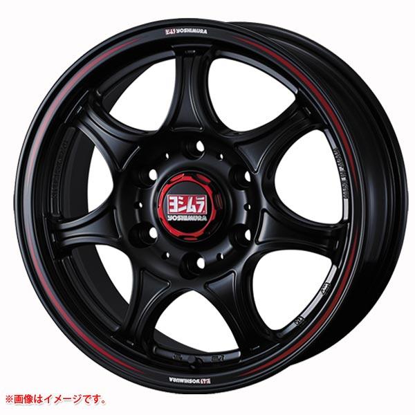 国産車用 新品ホイール1本の価格です。ホイールカラー設定：セミマットブラックホイール構造：1ピースセンターキャップ：付属ナット：別売ホイール穴数/PCD設定：6/139.7※サイズ設定により、穴数・デザインが画像と異なります。■送料2本以上...