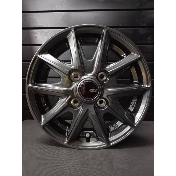 新品アルミホイール4本SETの価格です。【アルミホイール】ZACK SPORT-FT　4Jx12 +42 4H100ハブ径：67.1カラー：シャドーガンメタ【数　量】 新品アルミホイール４本【送　料】 全国一律　無料 ※沖縄県及び離島への発...