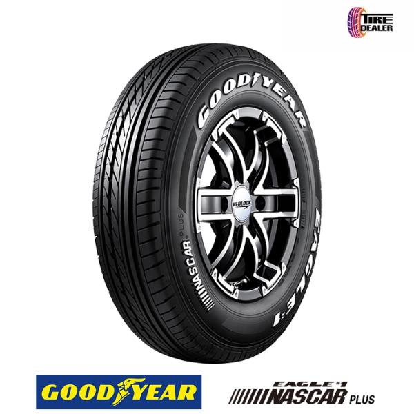 ■新品 サマータイヤ■GOODYEAR グッドイヤーEAGLE #1 NASCAR PLUS グッドイヤー イーグル ナスカー プラス195/80R15 107/105Nホワイトレター※商品画像はあくまでもイメージとなります。タイヤのみとな...