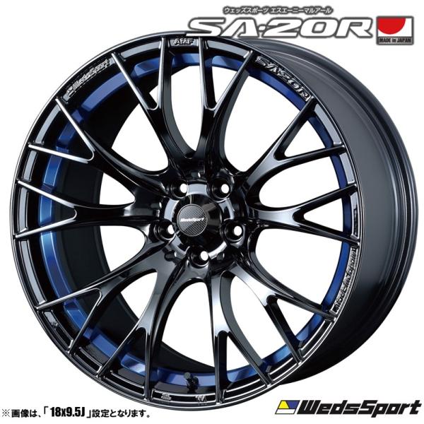 【通販限定価格】[ メーカー名 ]：Weds (ウェッズ)[ 商品名 ]：WedsSport SA-20R（ウェッズスポーツ エスエーニーマルアール）[ 設定 ]：18×7.5J インセット+45 孔数：5 P.C.D：100[ カラー ]...