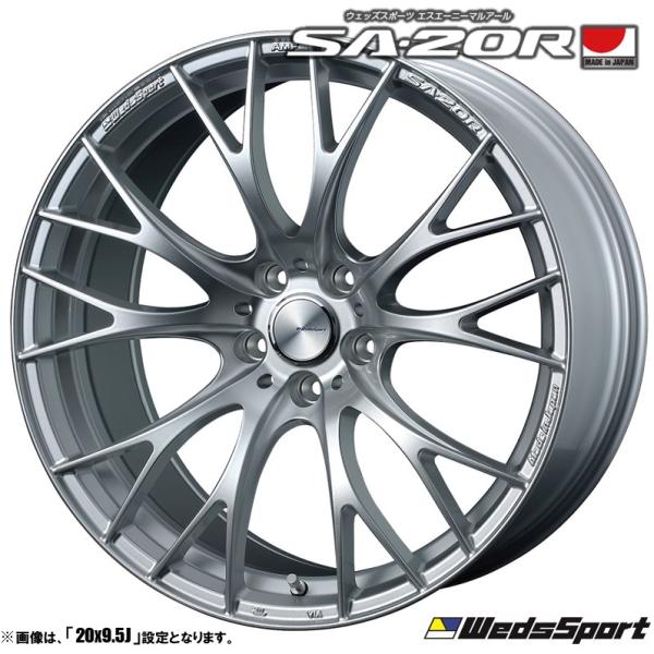 【通販限定価格】[ メーカー名 ]：Weds (ウェッズ)[ 商品名 ]：WedsSport SA-20R（ウェッズスポーツ エスエーニーマルアール）[ 設定 ]：19×9.5J インセット+48 孔数：5 P.C.D：114.3[ カラー...