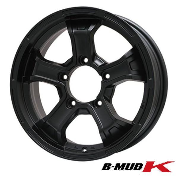 ●メーカー名：BIGWAY/ビッグウェイ●ホイール名：B-MUD K/ビーマッド K●サイズ：16×5.5 5穴 PCD：139.7 ●インセット：20●カラー：マッドブラック●4枚セット価格です。●送料　Ｂサイズ※沖縄、離島は別途送料にな...