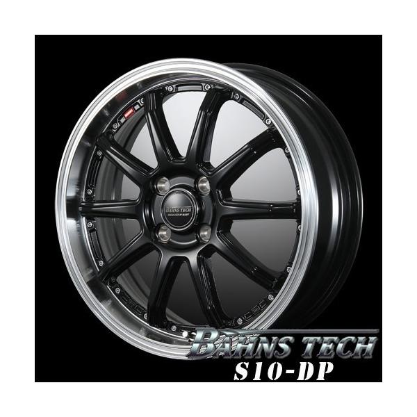 ●メーカー名： BLEST●ホイール名：Bahns Tech S10-DP/バーンズテック S10-DP●サイズ：16x6.0J 4穴 PCD100●インセット:40/48●カラー： グロスブラック●送料　Ｂサイズ※沖縄、離島は別途送料にな...