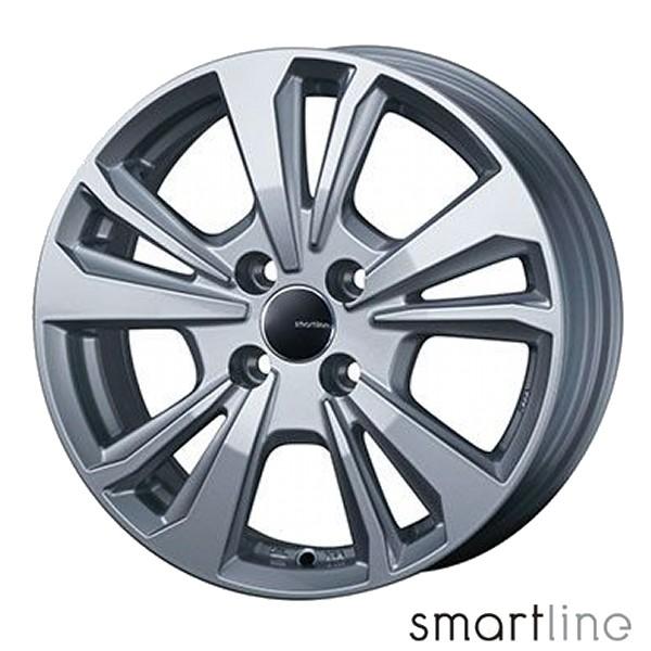 ●ホイール名：SMARTline365●サイズ：14X5.5J　4穴　PCD：98●インセット：35●カラー：シルバー●4枚セット価格です。●送料　※沖縄、離島は別途送料になります。