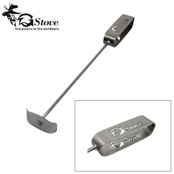 ブランド:G-stove/ノルウェーサイズ:縦37.5×横6.5×厚み3.5cm素材:ステンレス内容:G-Stove 専用の灰落とし用スクレーパー×1備考:予備用のスクレーパー。たまった灰を取り出すのに便利です。