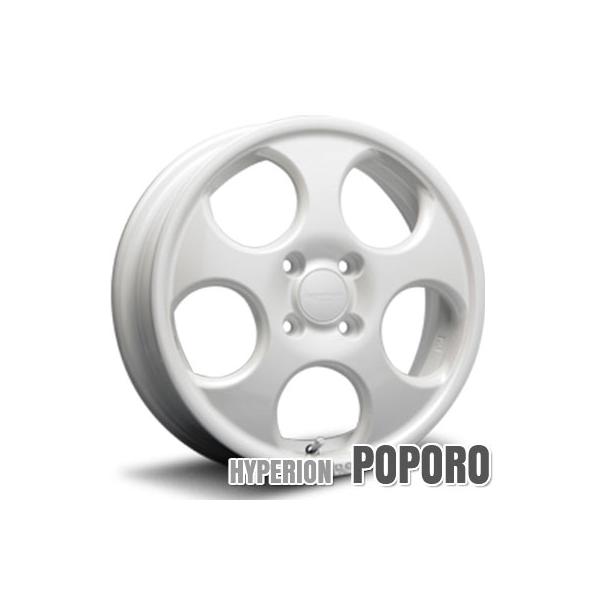 国産車用 新品ホイール1本の価格です。ホイールカラー設定：パールホワイトホイール構造：1ピースセンターキャップ：付属ナット：無しホイール穴数/PCD設定：4/100※サイズ設定により、穴数・デザインが画像と異なります。■送料2本以上のご注文...