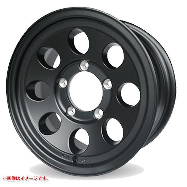 国産車用 新品ホイール1本の価格です。ホイールカラー設定：マットブラックホイール構造：1ピースセンターキャップ：無しナット：無しホイール穴数/PCD設定：5/139.7※補足：リアのみ純正センターキャップ装着可※サイズ設定により、穴数・デザ...