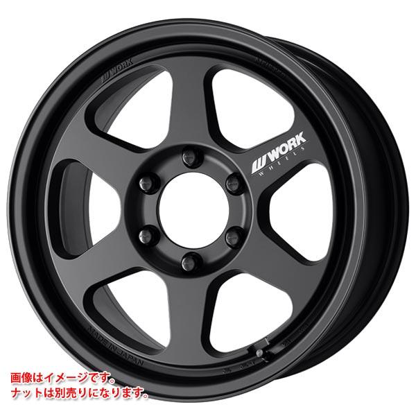 国産車用 新品ホイール1本の価格です。ホイールカラー設定：マットブラック(MBL)ホイール構造：1ピースセンターキャップ：別売ナット：無しホイール穴数/PCD設定：6/139.7※サイズ設定により、穴数・デザインが画像と異なります。■送料2...
