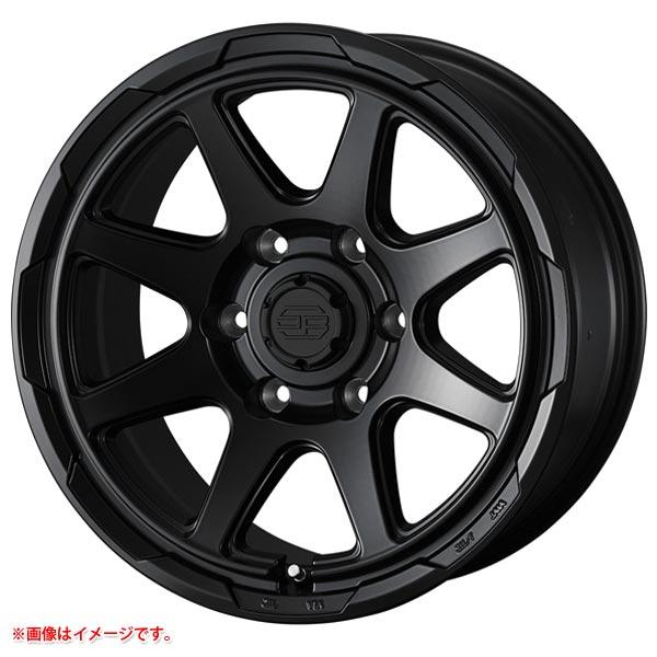 国産車用 新品ホイール1本の価格です。ホイールカラー設定：セミマットブラック(MBK)ホイール構造：1ピースセンターキャップ：付属ナット：無しホイール穴数/PCD設定：6/139.7※サイズ設定により、穴数・デザインが画像と異なります。■送...