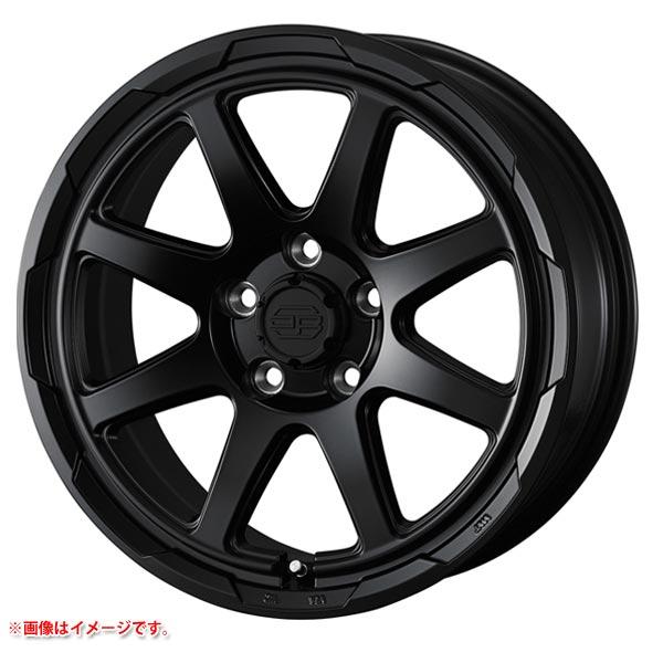国産車用 新品ホイール1本の価格です。ホイールカラー設定：セミマットブラック(MBK)ホイール構造：1ピースセンターキャップ：付属ナット：無しホイール穴数/PCD設定：5/114.3※サイズ設定により、穴数・デザインが画像と異なります。■送...