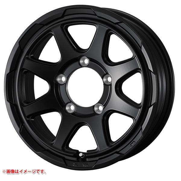 国産車用 新品ホイール1本の価格です。ホイールカラー設定：セミマットブラック(MBK)ホイール構造：1ピースセンターキャップ：無しナット：無しホイール穴数/PCD設定：5/139.7※補足：リア純正センターキャップ対応※サイズ設定により、穴...