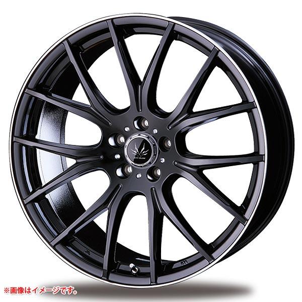 国産車用 新品ホイール1本の価格です。ホイールカラー設定：ブラックフランジポリッシュ(BK/FP)ホイール構造：1ピースセンターキャップ：付属ナット：無しホイール穴数/PCD設定：5/114.3※サイズ設定により、穴数・デザインが画像と異な...