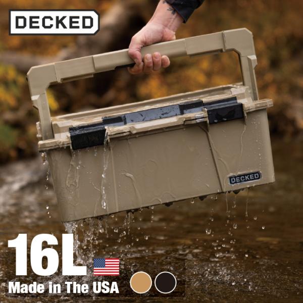 Sixer 16 - D-co Case - includes one (1) D-Co trayDECKED(デックド)は、主にピックアップトラック用のベッドシステムとして引き出し型の収納を製造しています。防水性、耐久性に優れた商品は全て...