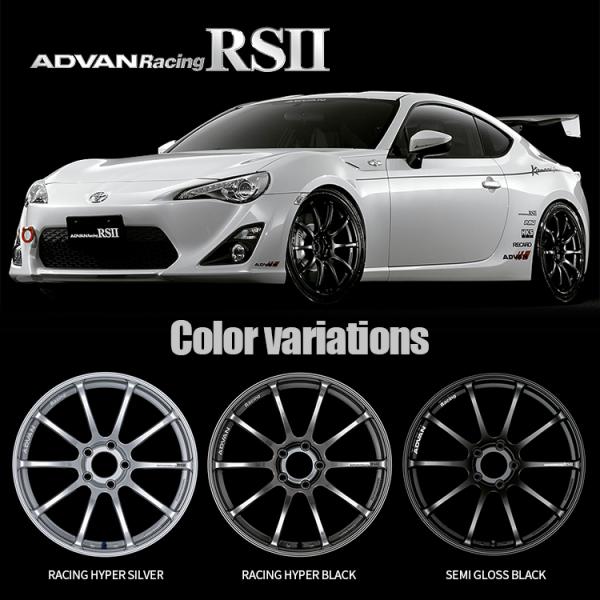 となります 4本購入で送料無料 ADVAN Racing RS2 20インチ 20x10.0J 5/114.3 +35 SGB セミグロス ...