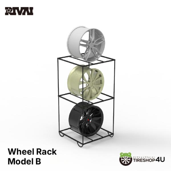 検索ワード：収納 展示 展示用 店舗展示 店舗用 販売 ホイール販売 見せる 魅せる 什器 カー用品 カー用品店 量販店 簡単組立 DIY 観賞 キレイ 綺麗 イベント カーイベント 屋外 屋外展示 RIVAI リヴァイ ラック BOX ボ...