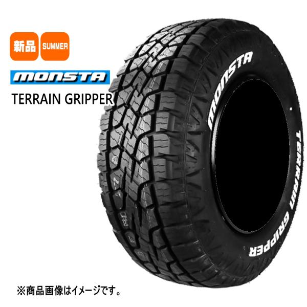 数量１＝ 夏用 サマータイヤ 4本SET 1台分　（※ホイールは付属しません。)タイヤ : MONSTA TERRAIN GRIPPERサイズ : 175/80R16 91S本数 : 4本正規品 オン&amp;オフロード ホワイトレタータイヤ