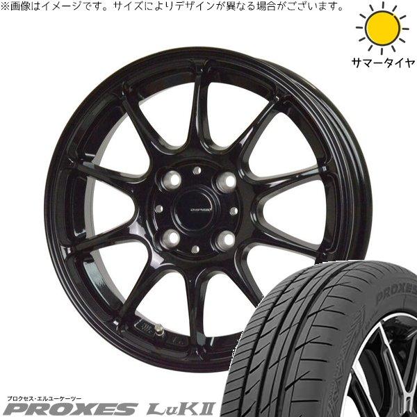 商品名　：　NBOX スペーシア タント デリカミニ 155/65R14 サマー | プロクセス LuK2 &amp; Gスピード G07 14インチ 4穴100新品タイヤおよびホイール4本（1台分）を組付け・バランス調整のうえ、出荷前に丁...