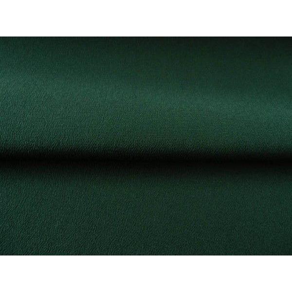 素材 　　　絹　100% サイズ 　　幅　約31cm  長さ　約50cm 色・柄 　　黒緑（緑色）特徴 　　　古布のようなしなやかな風合いで伸縮性のある正絹縮緬生地