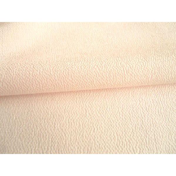 素材 　　　絹　100% サイズ 　　幅　約31cm  長さ　約50cm 色・柄 　　薄桜（ピンク）特徴 　　　古布のようなしなやかな風合いで伸縮性のある正絹縮緬生地