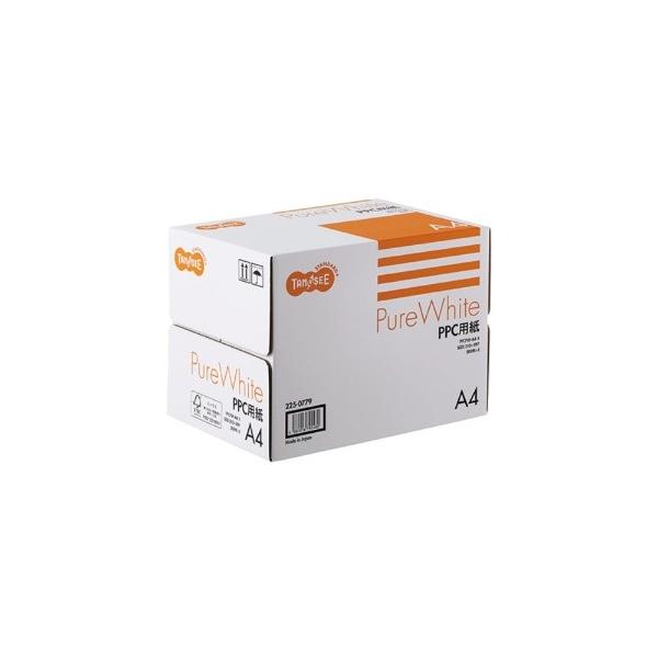 人気の 国産 高白色コピー用紙タイプＰｕｒｅＷｈｉｔｅ　Ａ４判２，５００枚/箱●カラーが映える高白色のコピー用紙。A4 500枚×5冊入です。●パッケージはミシン目タイプ（ラップラウンド式）です。