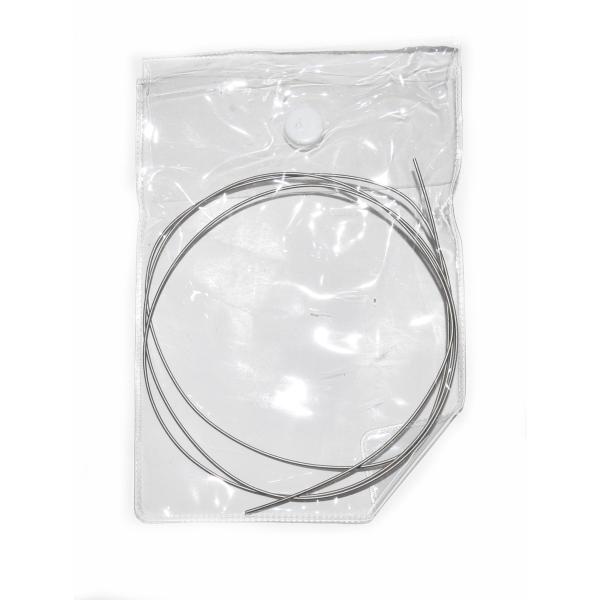 長さ1m　純チタンの針金 ワイヤー 自由に曲げれるハリガネです。チタンですので、海釣りで海水に浸かっても、錆びません。また軽いので道具に、こだわる方にお勧めです。■直径1mm　φ1 　■重量 7g各種長さの純チタン針金を販売しています。