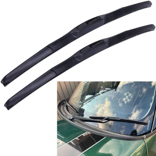 BMW MINI F55/F56/F57 右ハンドル専用 の ワイパーブレードセット（475mm/425mm） です。スムーズな払拭性能を実現。悪天候時でもクリアな視界を確保します。・専用設計で、違和感のない取り付け 確実なフィット感・交換...