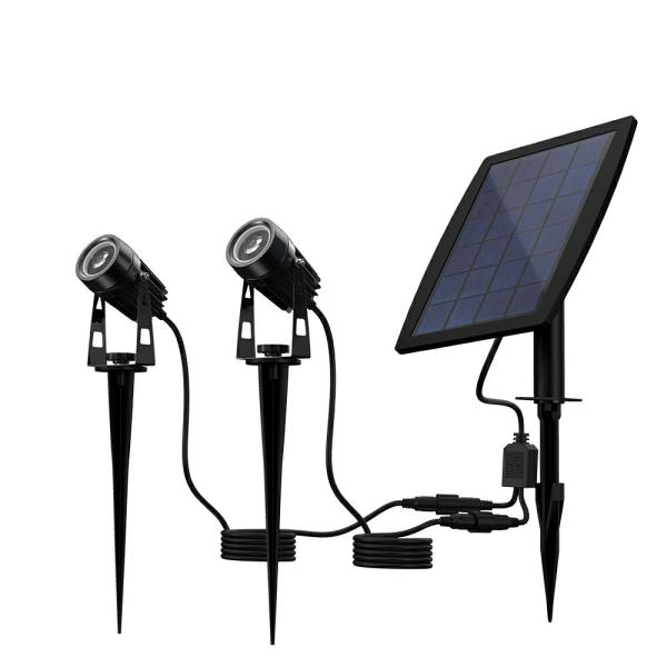 商品仕様:◆ 材質：アルミ、ABS◆ 防水レベル：IP65◆ センサー：光センサー◆ 色温度：3000k（電球色）・6000ｋ（昼白色）◆ ソーラーパネル：6V 2.5W◆ 電池種類：リチウムイオンバッテリー◆ 充電容量：3.7Ｖ 2200...