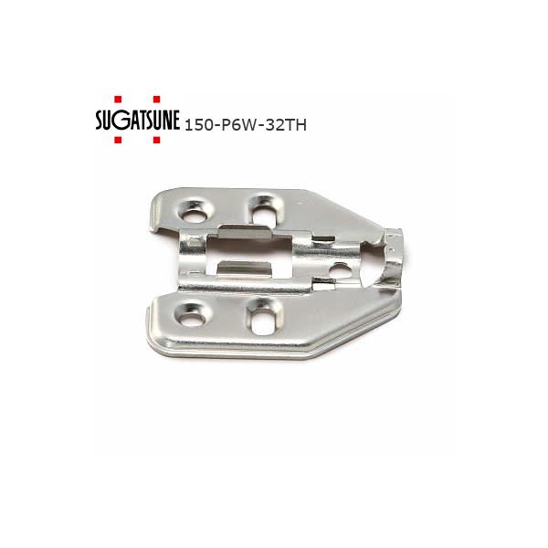 ■メーカースガツネ工業 / LAMP■商品名150-P6W-32TH マウンティングプレート 151シリーズ システム32■品番150-P6W-32TH■タイプスタンダード■材料鋼■仕上ニッケルめっき■特長長円穴で上下調整ができます。タイプ...