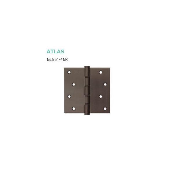 ■メーカーアトラス / ATLAS■商品名ステン平義星丁番（リング入り）■品番No.851-4NR■カラーバリエーションLU(アンバー)■材質SUS304■サイズ102×102×2.0■仕様リング入り■販売単位1枚