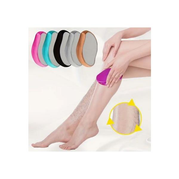 ご使用上の注意：肌にかぶれ、傷、吹き出物がある場合は使用しないでください。使用中または使用後に、肌に強い刺激や赤み、かゆみ、痛みなどの異常が現れた場合は、直ちに使用を中止し、医師または薬剤師にご相談ください。滑らかなガラス製のヘア消しゴムは...