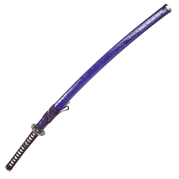 しのびや特製刀剣証明書・クリーニングクロス付き！★お客様の強いご要望に答え、雲シリーズついにTL-STARに登場！★■ 仕様刀身：亜鉛合金（クロムメッキ仕上げ）柄：樹脂製　鍔：合金製、雲龍ノ図 鞘：木製、紫雲仕上げ製造：岐阜県関市 ■ 種類...