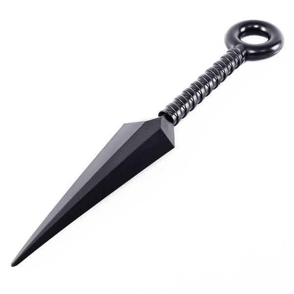■ 商品名　ゴム苦無・黒 -KUNAI-■ 材　質　軟質樹脂製（PVC） ■ サイズ　直径：約23.5cmしのびやオリジナルデザインで登場！ コスプレに最適！インテリアにも・・・。 ◆ご注意◆●この商品は安全上の理由で軟質樹脂を使用しており...