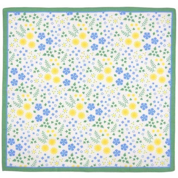■ 商品名 おかみさんの小風呂敷 野の花■ サイズ 約50×50cm ■ 材質 綿100%■ 日本製日本文化に深く根付いてきた風呂敷。買い物袋の代わりに使えるおしゃれなエコアイテム。現代の生活に溶け込むレトロ＆モダンな柄のシリーズです。［5...
