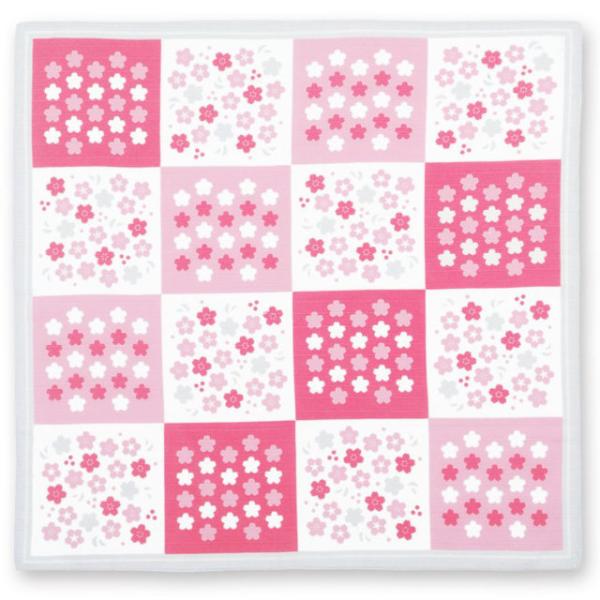 ■ 商品名 おかみさんの小風呂敷 小桜市松■ サイズ 約50×50cm ■ 材質 綿100%■ 日本製日本文化に深く根付いてきた風呂敷。現代の生活に溶け込むレトロ＆モダンな柄のシリーズです。［50cm角小風呂敷］一三巾（いちさんはば）と呼ば...