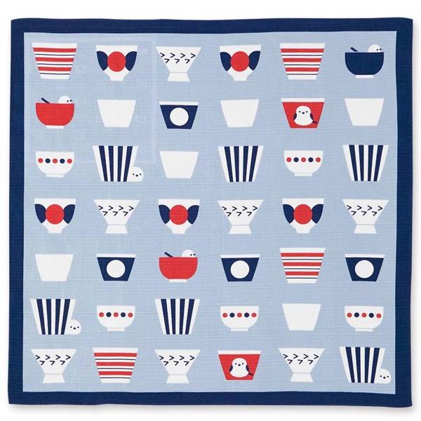 ■ 商品名 おかみさんの小風呂敷 お猪口（おちょこ）■ サイズ 約50×50cm ■ 材質 綿100%■ 日本製日本文化に深く根付いてきた風呂敷。買い物袋の代わりに使えるおしゃれなエコアイテム。現代の生活に溶け込むレトロ＆モダンな柄のシリー...