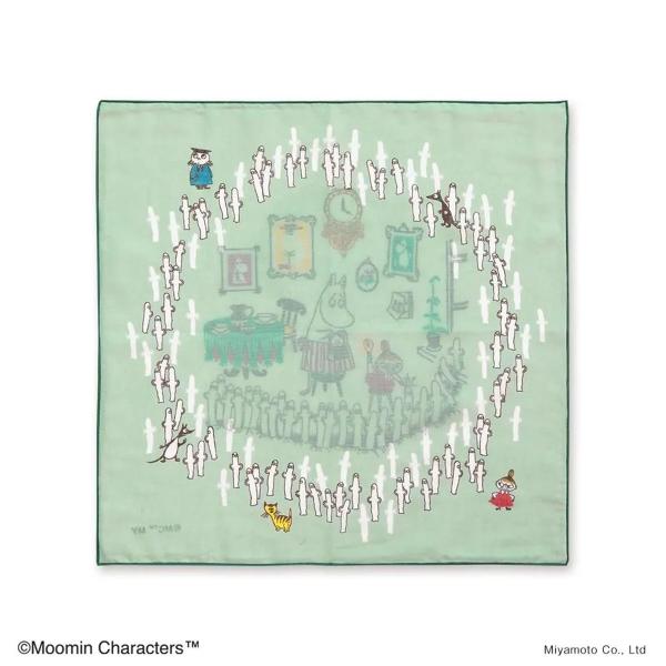 ■ 商品名 ムーミンリバーシブルランチクロス 『ニョロニョロ＆リトルミイ』■ 材質 綿100％（ダブルガーゼ）■ サイズ 約48×48 cmふんわりとした素材感としっかりと包めるサイズ感で使いやすい。プリントされた2枚のガーゼを縫い合わせた...