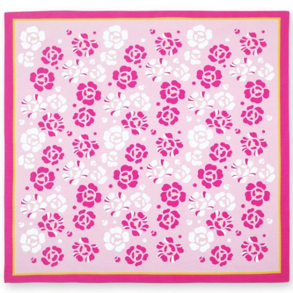 ■ 商品名 おかみさんの大風呂敷 牡丹■ サイズ 約70×70cm ■ 材　質 綿100%■ 日本製日本文化に深く根付いてきた風呂敷。買い物袋の代わりに使えるおしゃれなエコアイテム。現代の生活に溶け込むレトロ＆モダンな柄のシリーズです。─ ...