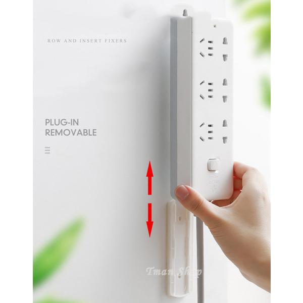 商品詳細■カラー：ホワイト■サイズ(cm)：4*10.2cm■素材:PC電源タップ固定器は、スペースを節約し、電源ボードをテーブルの下に固定できるので配線の乱雑さが軽減され、散らかったワイヤーが子供やペットをつまずかせないようにし、クリーン...