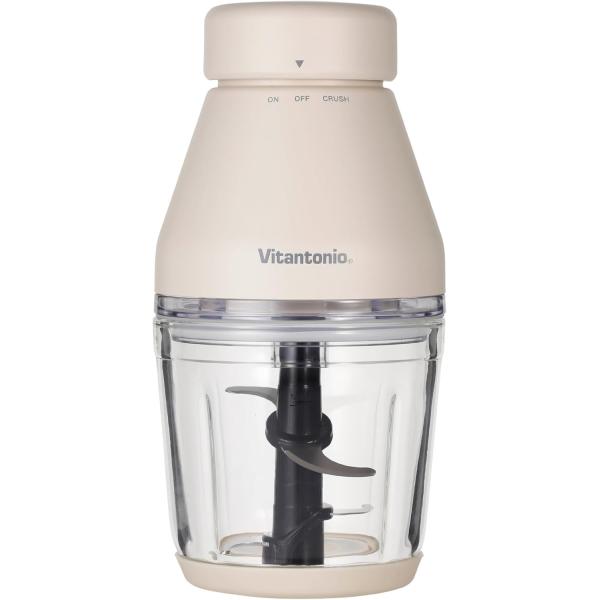 ブランド Vitantonio (ビタントニオ)商品の寸法 11.9奥行き x 11.9幅 x 23.3高さ cm色 アイボリーフードプロセッサー VCR-30-I（アイボリー）は、食材のきざむ・混ぜる・砕くをこの一台に凝縮。野菜のみじん切...