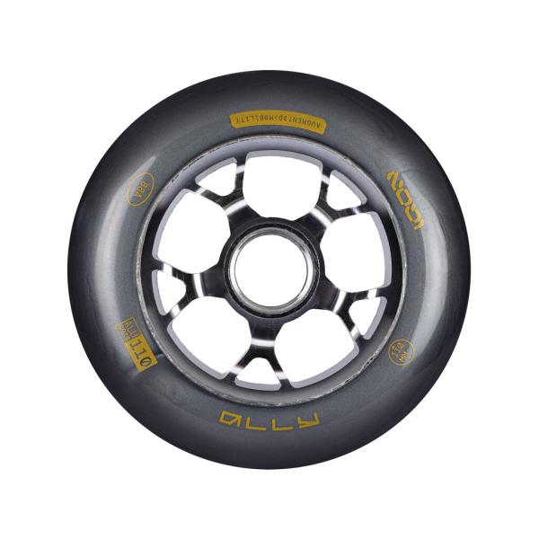 IQON ALLY WHEEL 110MM / 88A / DARK GREYアリー・ウィール最高級ウィール超高品位・超反応性ポリウレタンとCNC機械加工されたアルミニウムコア４個パック品番: 30511サイズ: 110MM 硬度: 88A...