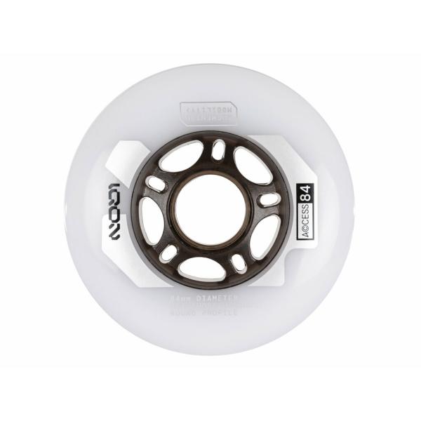 IQON ACCESS WHEEL 84MM / 85A /NATURALアクセス・ウィール・ナチュラル超反応性ポリウレタン製転がり抵抗減、路面状況が悪くても硬度85Aが和らげてくれます4個パック品番: 30684サイズ: 84MM 硬度:...