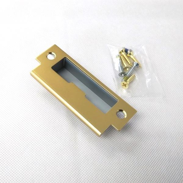 ゴール　LYS用受け座セットゴールド色全長：96ｍｍビスピッチ：80ｍｍ全幅：37.3ｍｍ（L=25)ビス、トロヨケ付[ネコポス便について]　※全国一律送料￥330　※配達はポスト投函になります。　※日時指定には対応しておりません。　　※代...