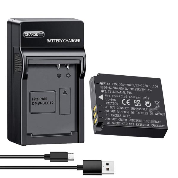 【発売日：2026年05月22日】●Fit Brand: Panasonic パナソニック●Voltage (V) 電圧:3.7V●Capacity 容量:1600mAh ●Color 色: black●N.W. 重量:27 g ●Dime...