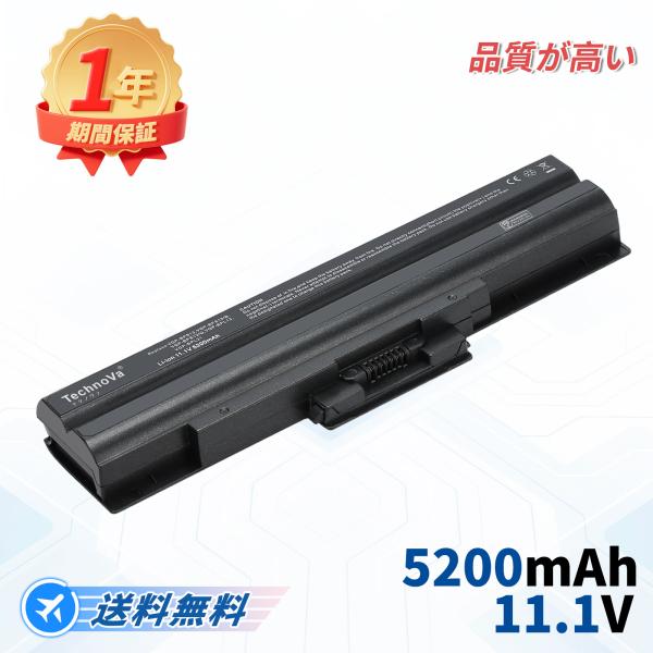 【発売日：2026年04月23日】●ブランド：SONY ソニー●芯数：6 Cell●電圧：11.1V●容量：5200mAh●種類：Li-ion リチウムイオンバッテリー●型番専用：VGP-BPS21B●対応機種：VGP-BPS13A/B ,...